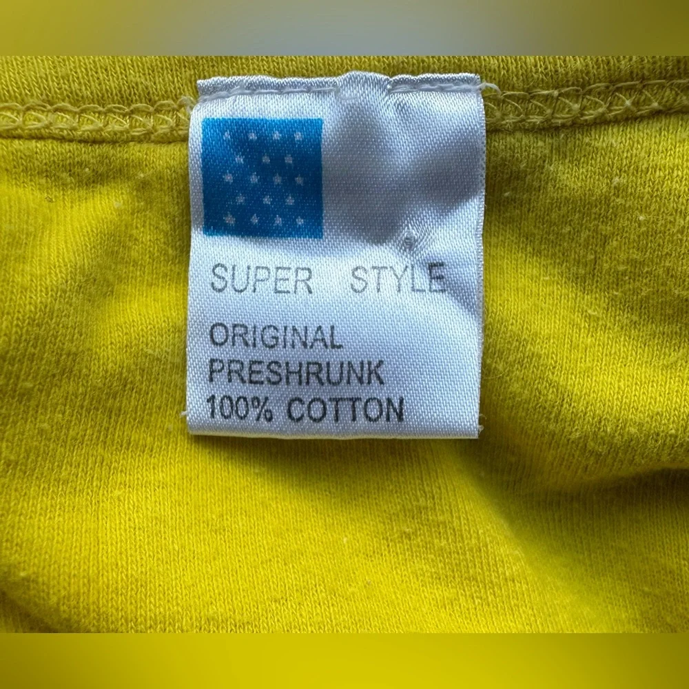 Super Style | Swim | Vintage Super Style St Thomas Usvi Yellow Cotton ...